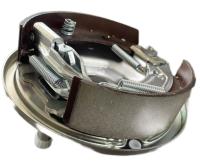 China Knott 200×50 Trailer Axle Back Plate Brake Shoe Bolt On Assembly for sale