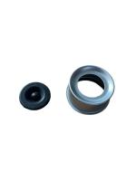 China 1.98in EZ Lube Grease Cap Trailer Rubber Grease Plugs Hub Dust Cap for sale