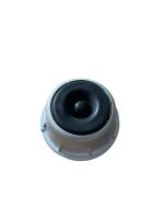China Trailer 1.98 Dust Cap Aluminium Dust Caps Lippert Style Grey Finishing for sale