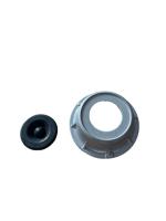 China 2.44in Aluminum Dust Cap Lippert Trailer Axle Grease Cap ISO9000 for sale
