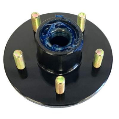 China Pre Greased Trailer Idler Hub 5 On 4-1/2'' Hub Kits 2000lbs 5.5'' Diameter for sale