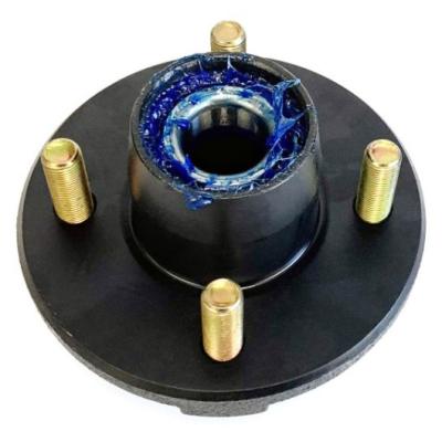 China 2000lbs BT16 4 On 4 Trailer Hub Pre Greased Trailer Hub Assembly for sale