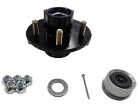 China Pre Greased Trailer Idler Hub 5 On 4-1/2'' Hub Kits 2000lbs 5.5'' Diameter for sale