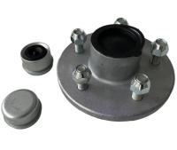 China Pre Greased Galvanized Boat Trailer Hubs 3500lb 5 Lug Boat Trailer Hub Assembly Kit for sale
