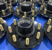 China Casting Trailer Idler Hub 7000 Lb Axle Hub 8 On 6-1/2″ 7k Trailer Hub Assembly for sale