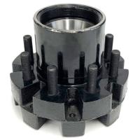 China Idler Hub Assembly For 12000 Lb Trailer Axles Hubs 8 On 6-1/2 Oil Bath for sale