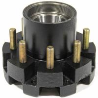 China 10000 Lb Idler Hub Assembly Trailer Hub 8 On 6-1/2 Oil Bath Before 2009 for sale
