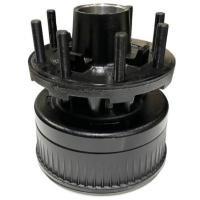 China Heavy Duty 15K Axles Trailer Hub Drum Assembly - 8 On 275mm Oil Bath for sale