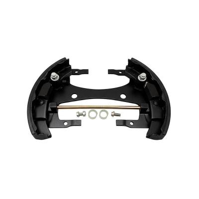 China Compatibility Fits Most Trailers 230x60mm Black Trailer Brakes Assembly for sale