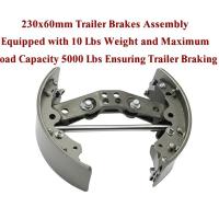 China 230x60mm Trailer Brakes Assembly Equipped with 10 Lbs Weight and Maximum Load Capacity 5000 Lbs Ensuring Trailer Braking for sale