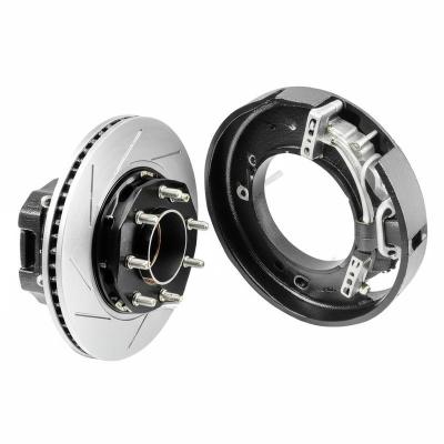 China 1 Trailer Brakes Assembly Chevrolet Big Brake Kit Compatible with Most Trailers Offers High Durability and Brake Response for sale