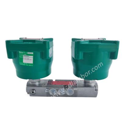 China Asco NF8551A322 Solenoid Valve Double-Head Stainless Steel Flameproof Green Head Control Pneumatic for sale