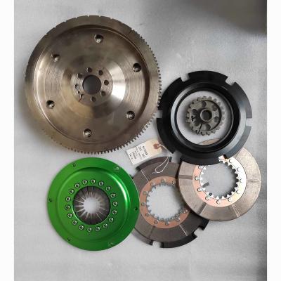 China High Performance Modified Clutch Double Clutch Plate  4140 Steel 200mm Nissan Z33 24T for sale