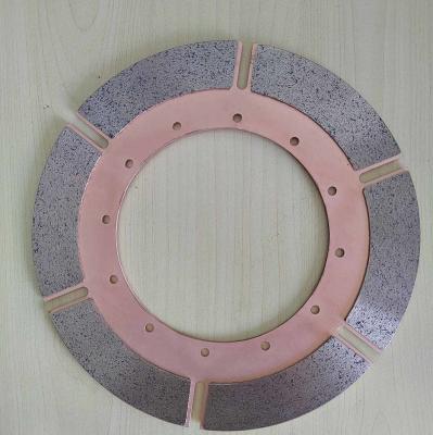 China 225mm Clutch Friction Disc 5mm Copper Substrate Car Clutch Parts Wear Heat Resistant for sale