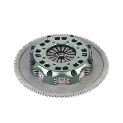 China High Performance Triple Plate 4140 Steel Racing Clutch Kits Fit 185mm Subaru EJ20 EJ25 for sale