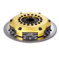 China Billet chrome-molybdenum steel Honda H22 racing clutch, twin plate 8.0 inches for sale