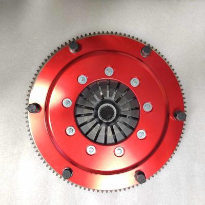 China 200x21T Stage 3 Racing Twin Disc Clutch Kit 200mm For BMW E46 M3 3.2L 8.0inch for sale