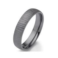 China Tantalum Men Fashion Jewelry No Fade Waterproof Black PVD Fine Ring for sale