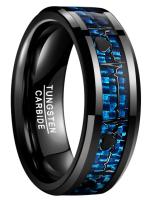 China ECG Pattern Men Fashion Jewelry Tungsten Carbide Wedding Engagement Rings for sale