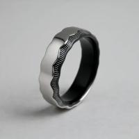 China Stainless Steel Rings New Retro Style Hip Hop Punk Personality Heart Jewelry for Men for sale