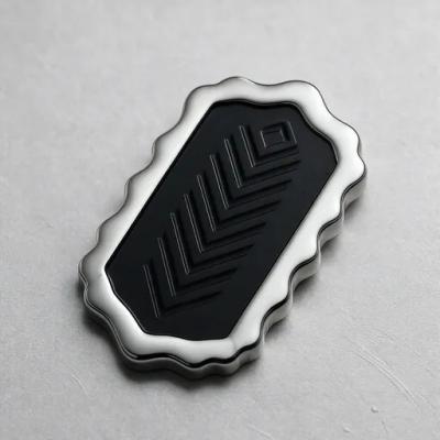 China Customizable Retro Geometric Stainless Steel Men's Pendant for sale