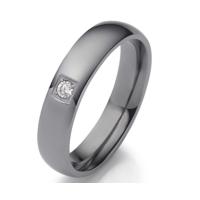 China Custom Logo Tantalum Jewelry Blank Men Engagement Rings 7mm for sale