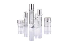 China 30ml 50ml 120ml Lotion Pump Bottle Modern Acrylic Skincare Packiaging Facial Cream Jar for sale