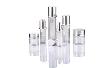 China 30ml 50ml 120ml Lotion Pump Bottle Modern Acrylic Skincare Packiaging Facial Cream Jar for sale