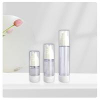 China AS Airless 15ml Fine Mist Sprayer Transparent Vacuum Fine Mist Bottle 30ml 50ml for sale