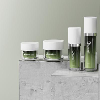 China 30g 50g Acrylic Cosmetic Jars For Exquisite Skincare Packaging for sale