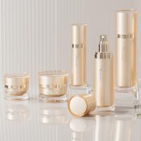 China ABS Acrylic Cosmetic Jar Cream Container 30g 50g  Plastic Jar For Cream for sale