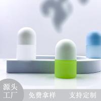 China Eco-Friendly PP 20ml Mini Roll On Perfume Bottles Plastic Ball Roller Bottle For Cosmetic Packaging for sale