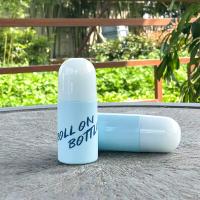 China 50ml Perfume Oil Roll On Bottles PP Empty Roll On Deodorant Bottles for sale