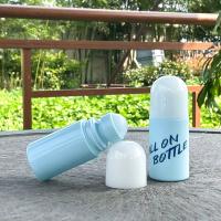China 50ml Perfume Oil Roll On Bottles PP Empty Roll On Deodorant Bottles for sale