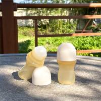 China 20ml 30ml Transparent Perfume Roller Bottles Antipruritic Roller Bottle for sale