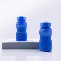 China 80ml Plastic Roller Ball Bottles For Essential Oils Empty Perfume Roller Bottles Fresh Sunscreen Bottle for sale