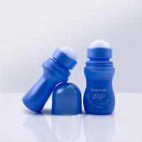 China 80ml Plastic Roller Ball Bottles For Essential Oils Empty Perfume Roller Bottles Fresh Sunscreen Bottle for sale