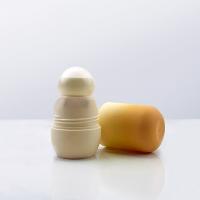 China Customized Plastic Middle Leaned Waist-Thinned Gourd 50ml Deodorant Roll-On Bottle for sale