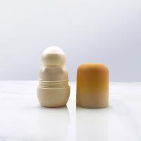 China Customized Plastic Middle Leaned Waist-Thinned Gourd 50ml Deodorant Roll-On Bottle for sale