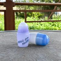 China Yuyao 50ml Custom Roll On Bottles For Deodorant Leak Proof Roll On Bottles For Skincare for sale