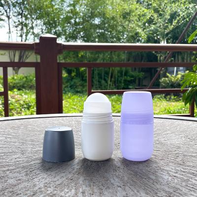 China Custom Logo Plastic Roll-On Bottles In 60ml Volume For Eco-Friendly Options for sale