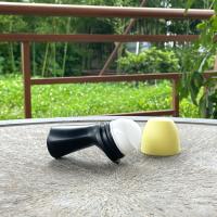 China Special Shape Refillable Roll-On Perfume Bottles Plastic Roll-On Bottles For Aromatherapy Blends for sale