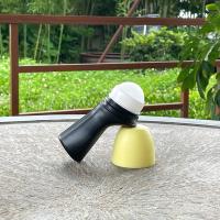 China Special Shape Refillable Roll-On Perfume Bottles Plastic Roll-On Bottles For Aromatherapy Blends for sale