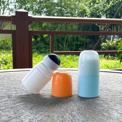 China PP Refillable Rollerball Perfume Bottle 50ml Rollerball Perfume Container for sale
