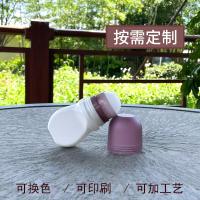 China Flat 75ml Perfume Empty Roll On Bottle Colorful Underarm Deodorant Roller Bottle Container for sale