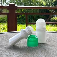 China Flat 75ml Roller Deodorant Container Skincare PP Plastic Cosmetic Deodorant Bottle Under Arm Roll On Deodorant Bottle for sale
