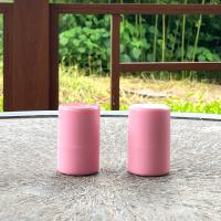 China 5g 8g 15g Empty Balm Stick Twist Up Round Makeup Lip Balm Container for sale