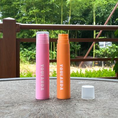 China Plastic PP Customised 60g Colorful Cosmetic Personal Care Airless Pump Toothpaste Tube Bottle 60ml for sale