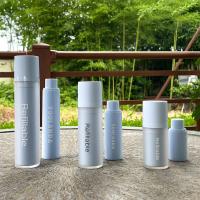 China Eco-friendly PET 15ml 30ml 50ml Refillable Airless Bottle Pet Pump Bottle Recyclable Airless Pump Bottles Cosmetic for sale
