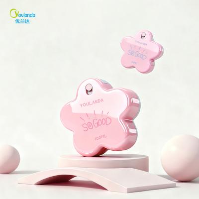 China Cartoon Cute Fine Mist Spray Bottle Flower Spray Bottle Portable Bottling Travel Toner Perfume Alcohol Bottle for sale